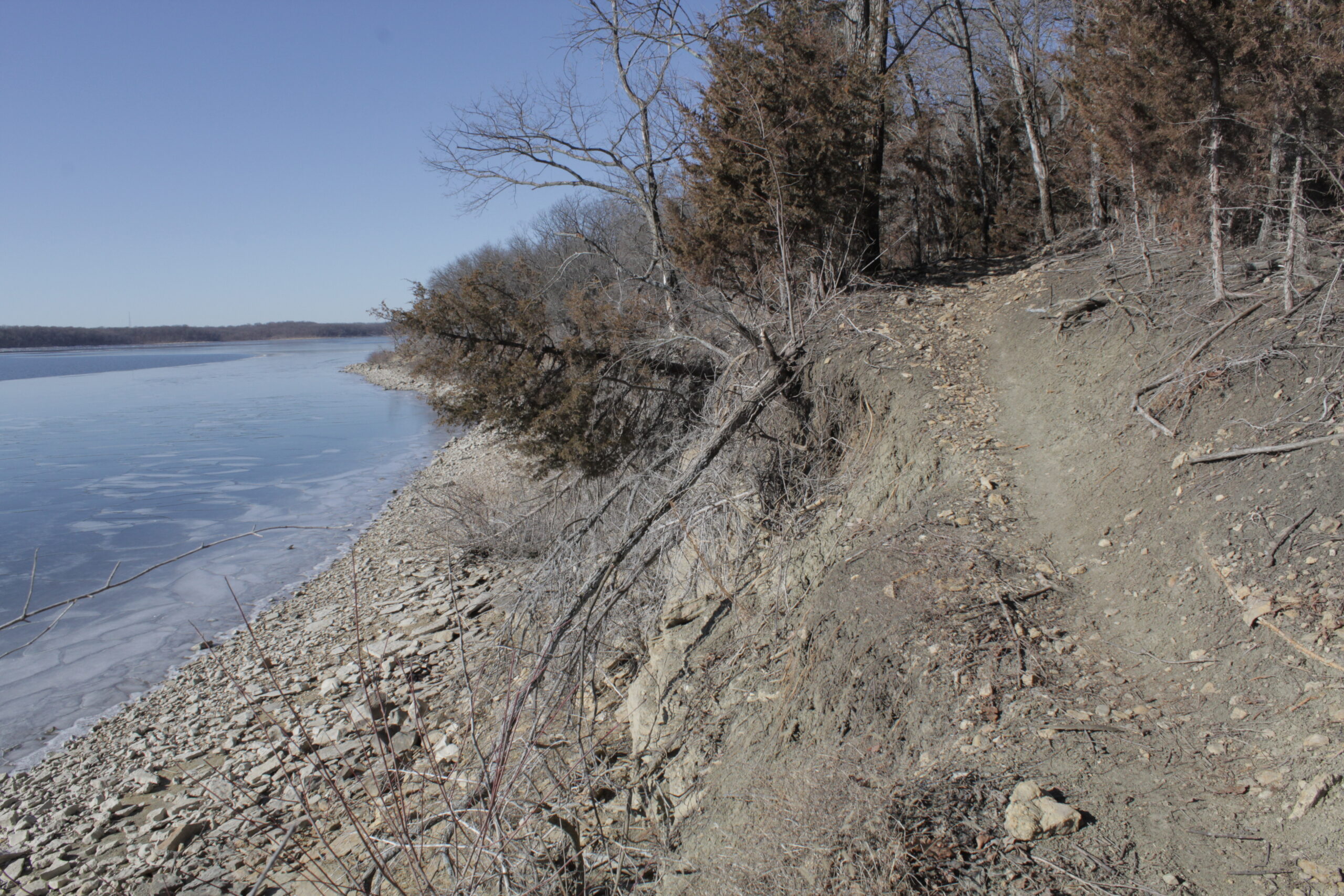 Trail improvements by volunteers at Clinton Lake increase safety and ...